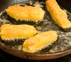Parmesan fish fingers with salad | Tesco Real Food