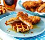 Buttermilk chicken and waffles | Tesco Real Food