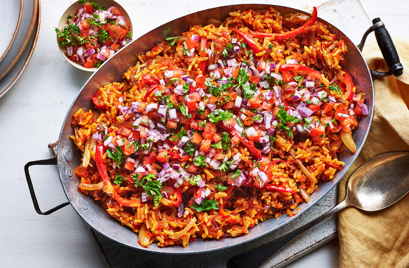 Parboiled Rice Jollof Rice Blend Mild 3.7oz - 100% Tomato & Spices ...