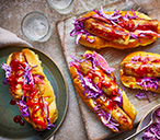 Toffee Apple Banger Hot Dogs | Bonfire Night Recipes | Tesco Real Food