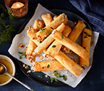 Cheesy Filo Cigars Recipe | Canapé Recipes | Tesco Real Food