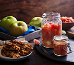 Baked Apple Pakoras With Spiced Apple Chutney Recipe | Indian Recipes ...