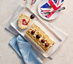 Cherry Bakewell Swiss roll | Tesco Real Food