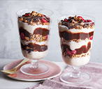 Chocolate and hazelnut parfait | Tesco Real Food