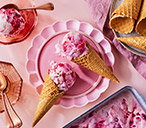 Creamiest No-churn Strawberry Ice cream | Tesco Real Food