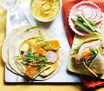 Fish Finger Katsu Wraps Recipe | Lunch Recipes | Tesco Real Food
