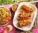 Indian-Inspired Hot Dogs Recipe | Summer Sausage Recipes | Tesco Real Food