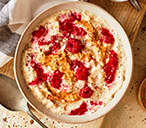 Peanut Butter and Raspberry Porridge Recipe | Breakfast Recipes | Tesco ...