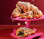 Pistachio and chocolate stuffed croissants | Tesco Real Food