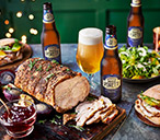 Roast pork with fennel, orange and rocket salad | Tesco Real Food