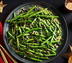 Green beans with toasted pumpkin seeds | Tesco Real Food