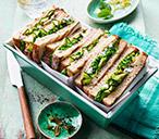 Ricotta, Grilled Courgette And Pea Sandwich | Tesco Real Food