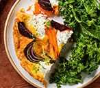 Roasted veg and ricotta frittata | Tesco Real Food