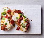 Melty mozzarella and roasted tomato toast | Tesco Real Food