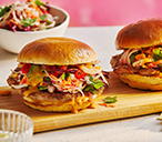 Satay Smash Burger | Burger Recipes | Tesco Real Food