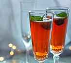 Sloe gin Royale | Christmas Drinks | Tesco Real Food