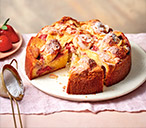 Strawberry & Almond Croissant Cake Recipe | Tesco Real Food