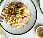 Tasty ham tagliatelle | Tesco Real Food
