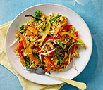 Curried egg and veggie fried rice | Tesco Real Food