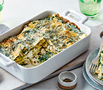 Lighter chicken, courgette and spinach lasagne | Tesco Real Food