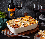 Mushroom, spinach and blue cheese lasagne | Tesco Real Food