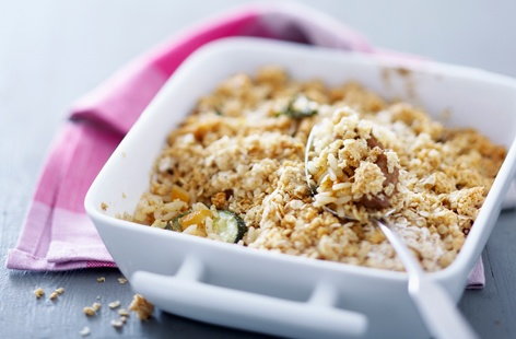 Savoury mince crumble | Tesco Real Food