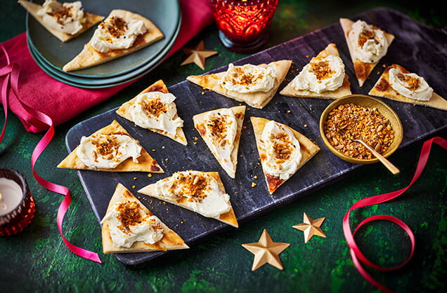 3-ingredient cream cheese canapés | Tesco Real Food