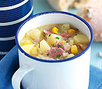 Bacon and potato chowder | Tesco Real Food