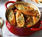 Beef and ale stew with cheesy croutons | Tesco Real Food