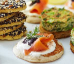 Gluten-free blinis with smoked salmon | Tesco Real Food