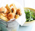 Fritto misto with smoky garlic aïoli | Tesco Real Food