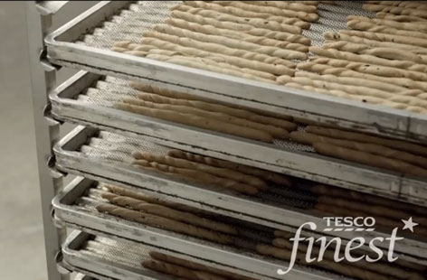 Parmesan and poppy seed grissini | Tesco Real Food