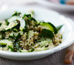 Quinoa, cucumber & mint salad | Tesco Real Food