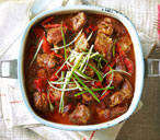 Korean pork and red pepper stew | Tesco Real Food