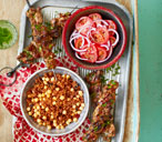 Smoky, spiced lamb brochettes | Tesco Real Food
