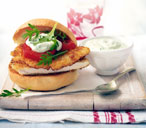 Parmesan chicken burgers | Tesco Real Food