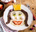 Princess pancake face | Tesco Real Food