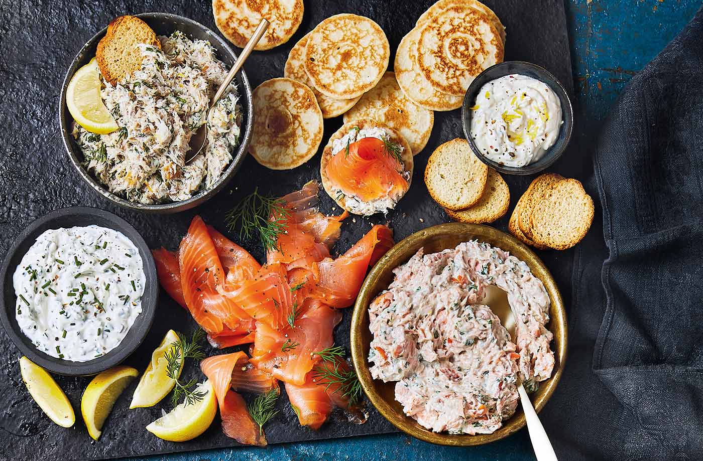 'DIY' Blinis Platter Recipe | Christmas Party Food | Tesco Real Food