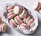 How To Make Candy Cane Macarons | Edible Gifts | Tesco Real Food