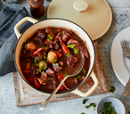 Slow-braised beef in red wine | Tesco Real Food