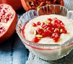 Rosewater Rice Pudding With Pomegranate And Pistachio Recipe ...