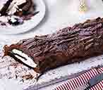Chocolate Yule Log | Tesco Real Food