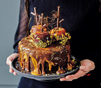 Pumpkin Toffee Apple Cake | Bonfire Night Cake Recipes | Tesco Real Food