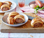 Chorizo sausage rolls | Tesco Real Food