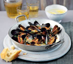 Steamed mussels with tarragon cream | Tesco Real Food