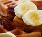 Buttery waffles with maple syrup | Tesco Real Food