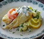 Smoked haddock with potato mash | Tesco Real Food